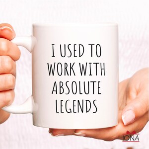 Coworker Leaving Coffee Mug, Funny Retirement Gift for Women Men, Co ...