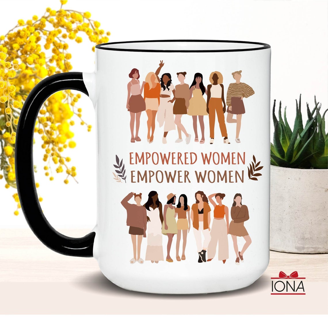 Empowered Women Empower Women Mug Feminist Gift Mugs for - Etsy