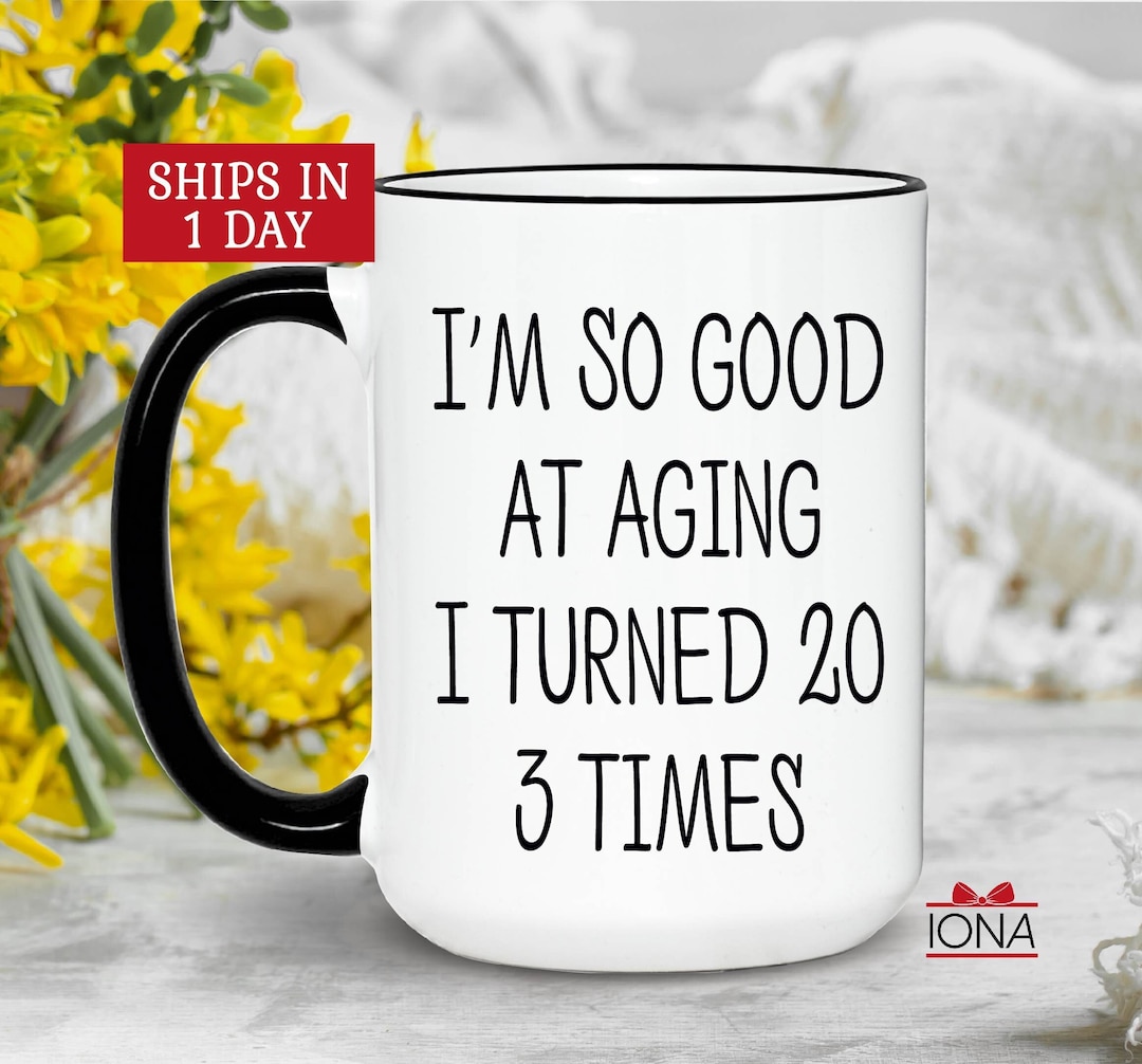 60th Birthday Gift, Sixty Birthday Coffee Mug, 60th Birthday Gifts for ...