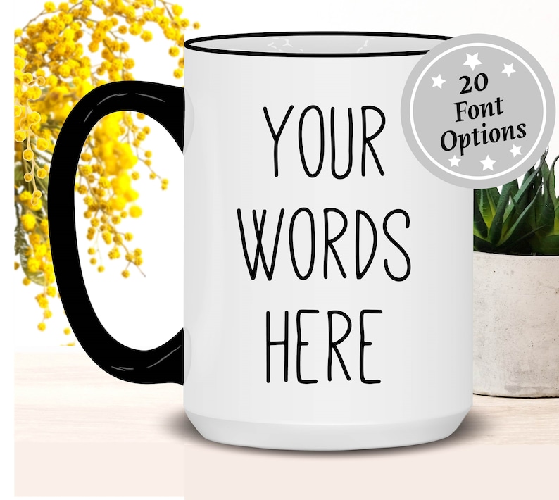 Custom Mug Custom Coffee Mug Personalized Mug Customized - Etsy