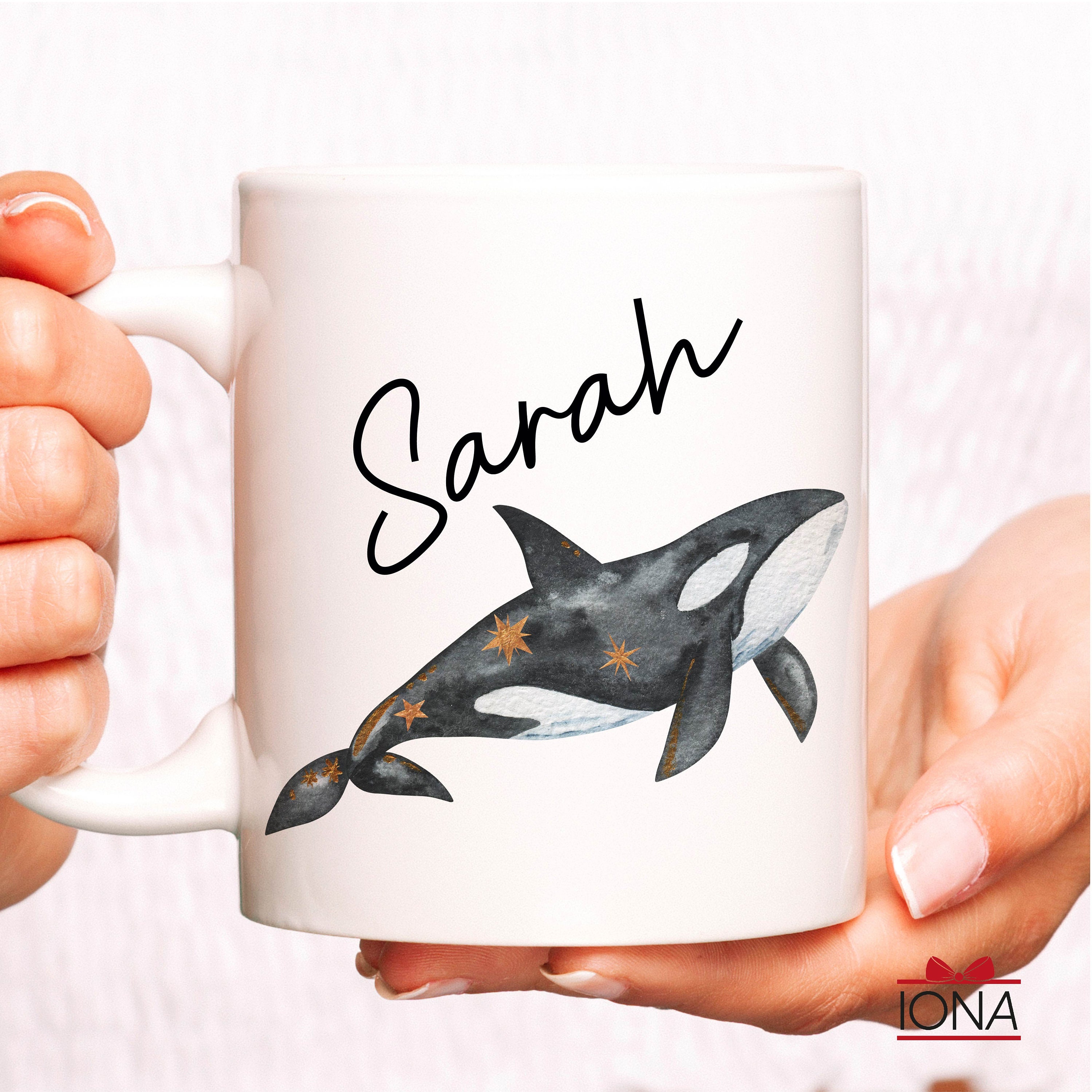Orca Mug Orca Gift for Women Personalized Orca Coffee Mug - Etsy