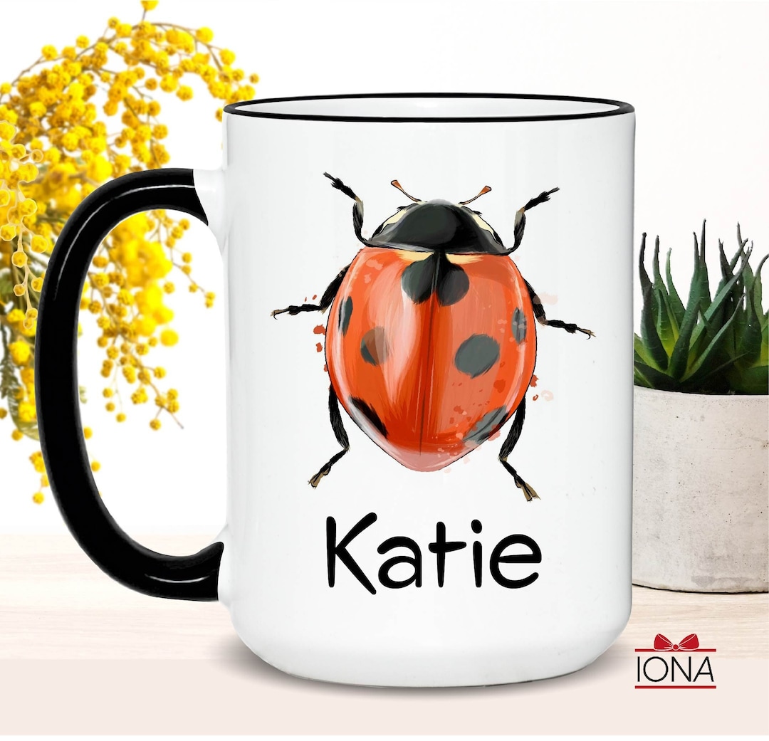 Ladybug Coffee Mug, Ladybug Gifts for Women, Lady Bug Gifts, Ladybug ...