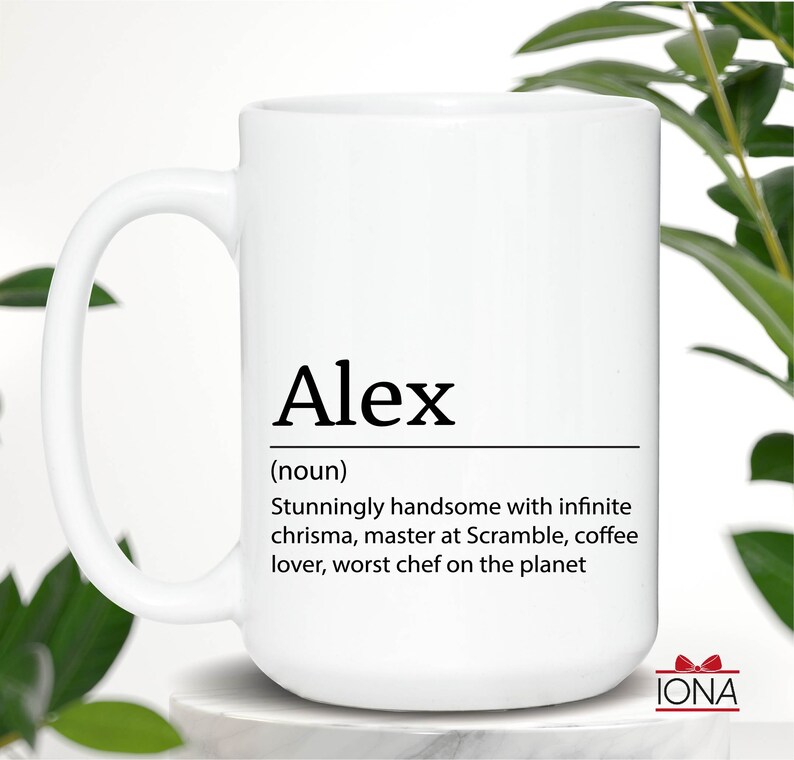 Personalized Name Mug Funny Gift for Women Men Custom Name - Etsy
