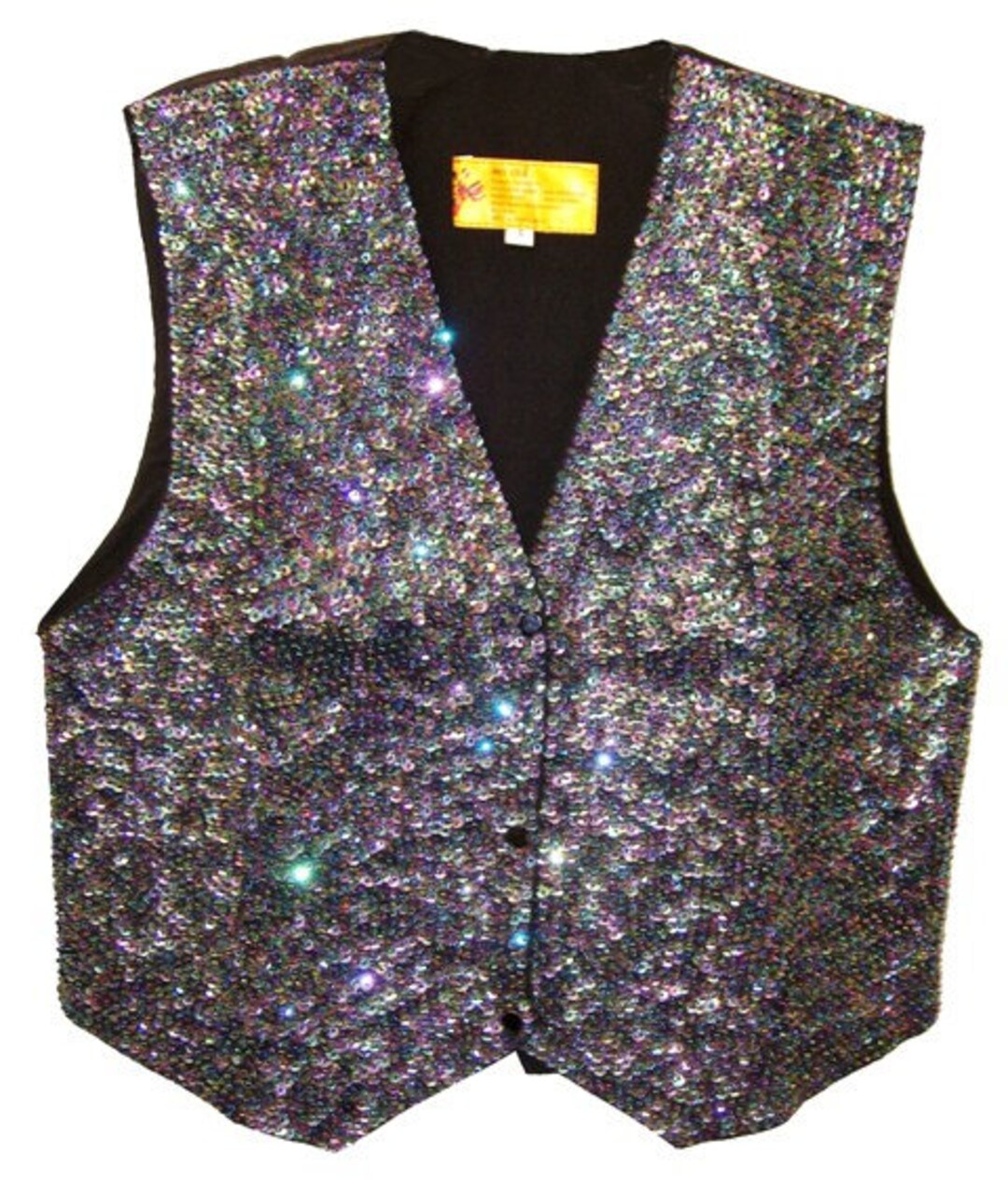 Sequin Vest PEACOCK - Etsy