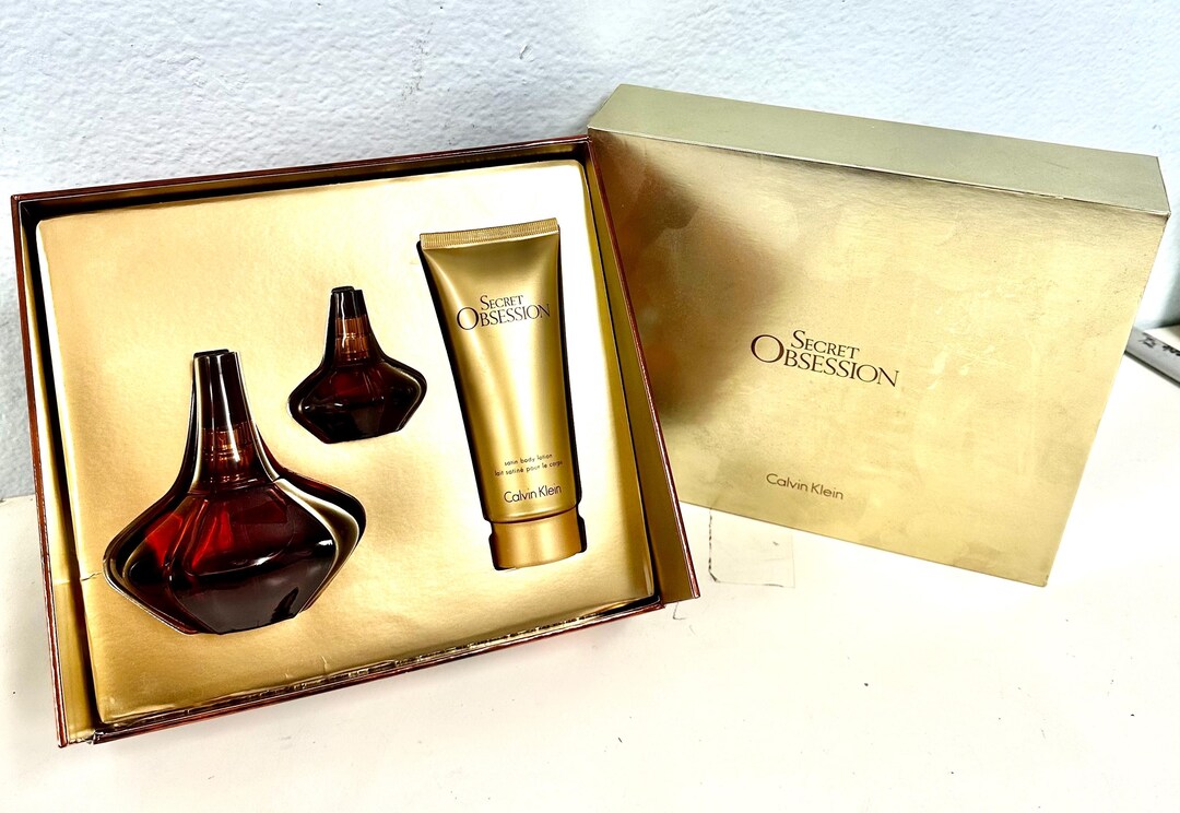 CK Secret Obsession 3pc Perfume Set for Women - Etsy