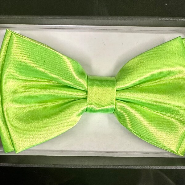 Green Bow Tie - Etsy