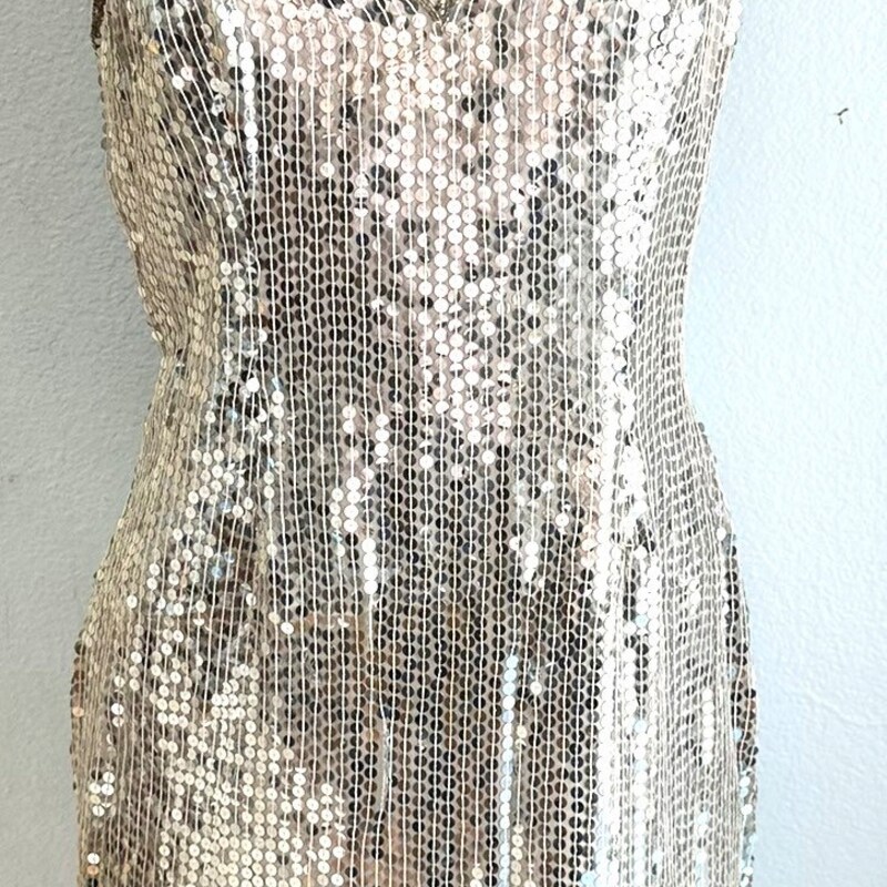 Silver Sequin Linen - Etsy