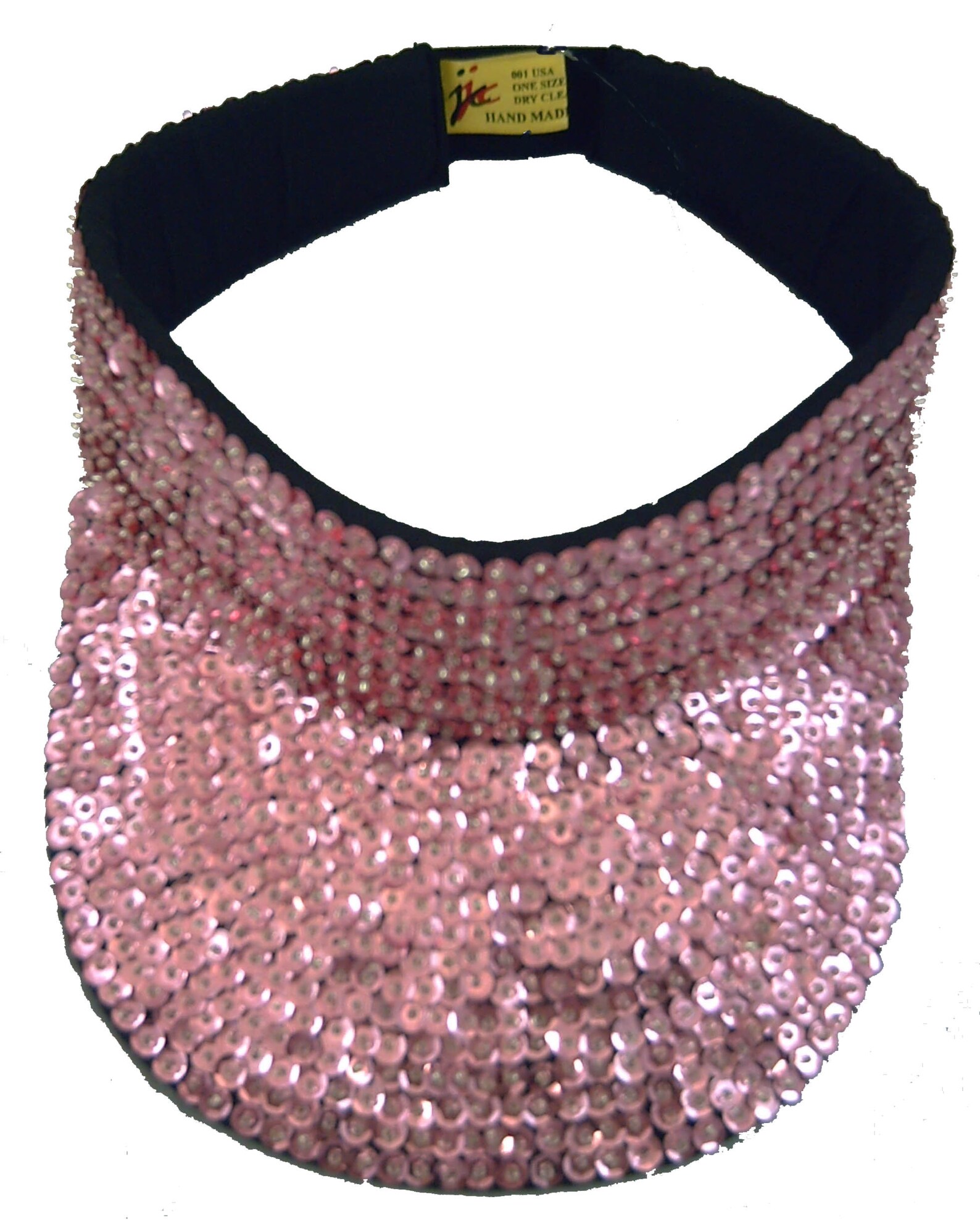 Sequin Sun Visor LITE PINK - Etsy