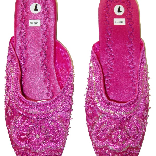 Satin Slippers - Etsy