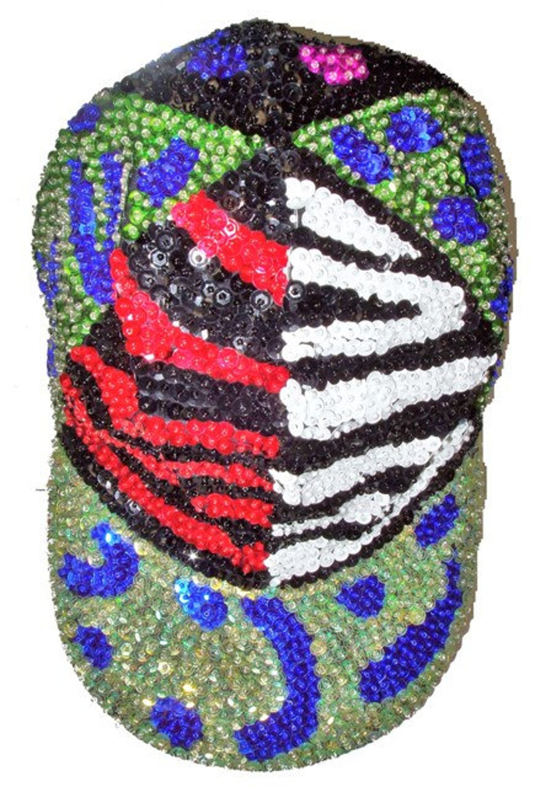 Sequin Baseball Cap PSYCHEDELIC SKINS - Etsy