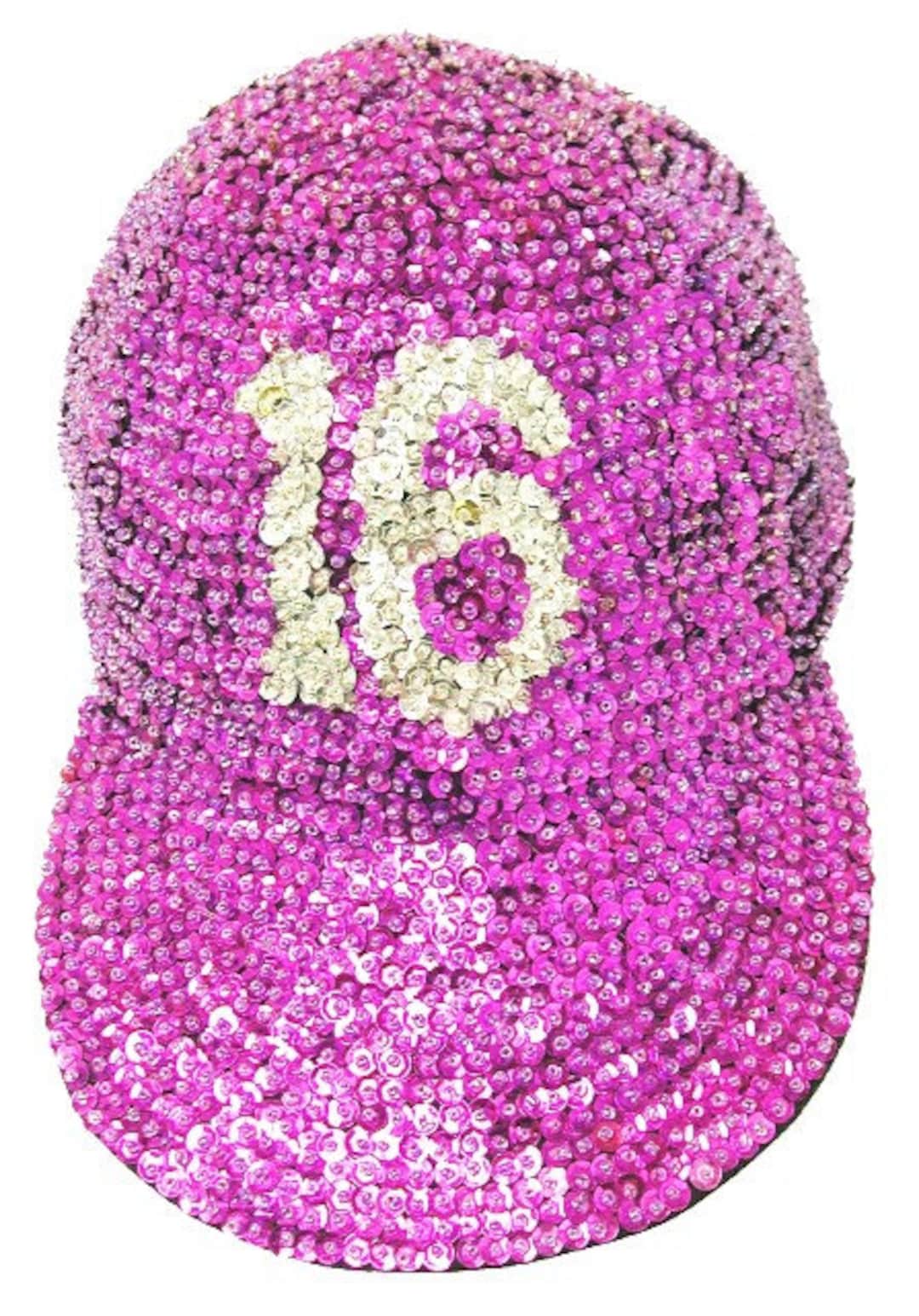 Sequin Baseball Cap SWEET 16 - Etsy Hong Kong