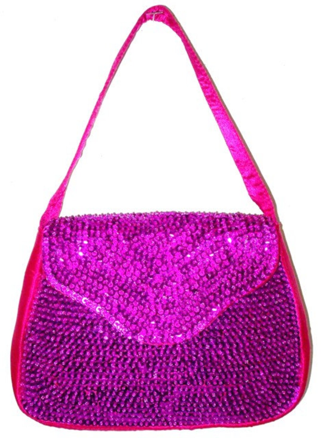Sequin Clutch Purse FUSHIA HOT PINK SP18 - Etsy