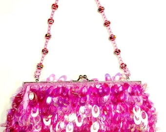 Hot Pink Purse | Etsy