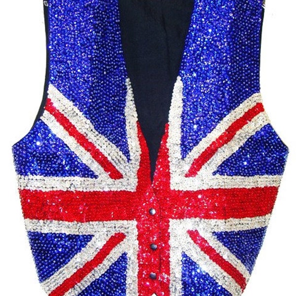 Sequined Vest - Etsy