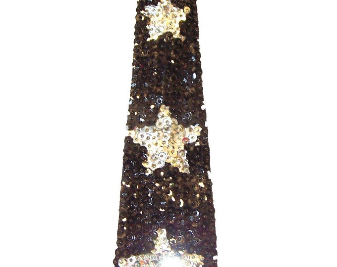 Stars Necktie, Silver Stars, Cool, Unique and Fun, Birthday Gift ...
