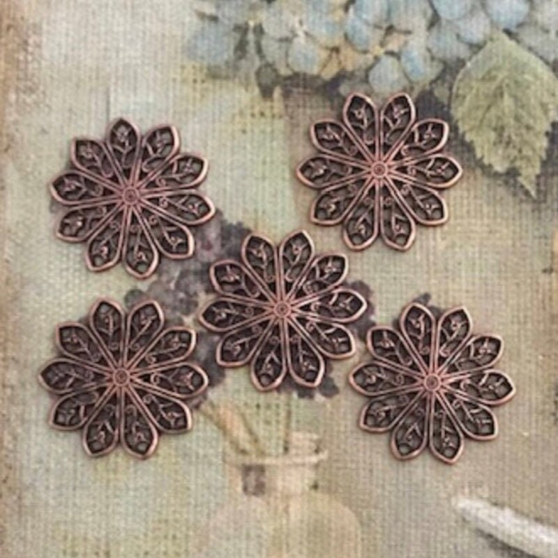 Copper Filigree - Etsy