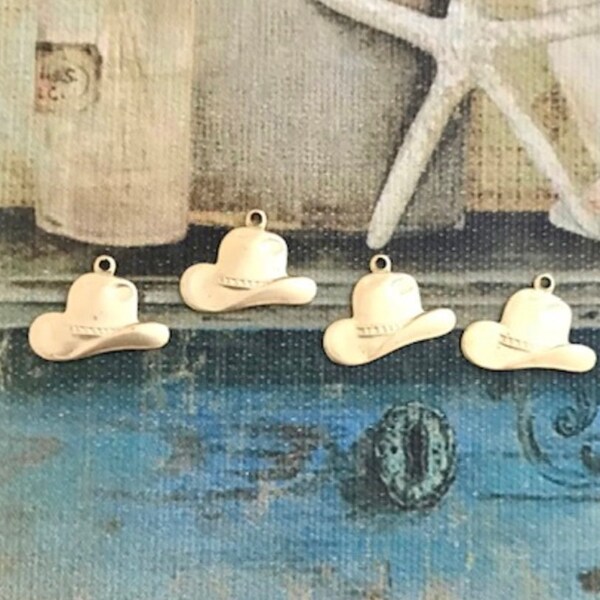 Cowboy Hat Charm - Etsy