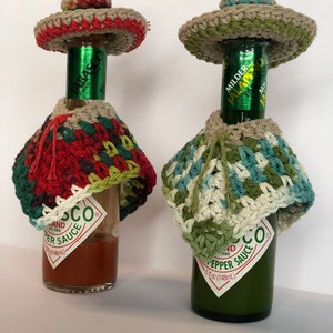 Mini Sombrero and Serape Set, Tabasco Sized - Etsy
