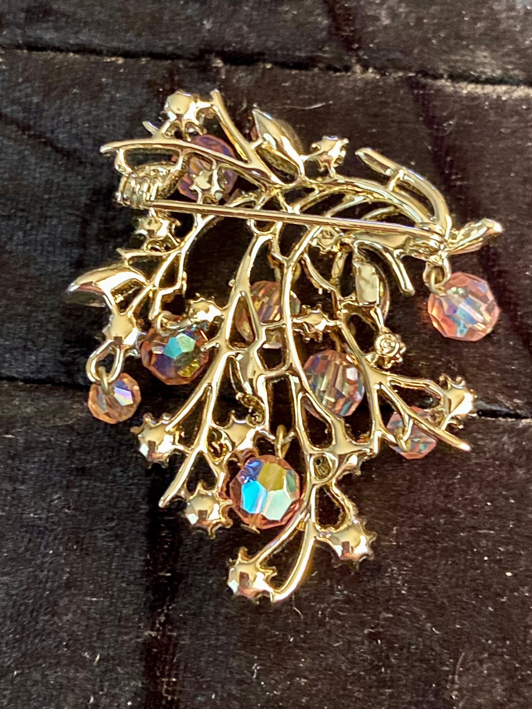 Vintage Signed Coro Brooch - Etsy