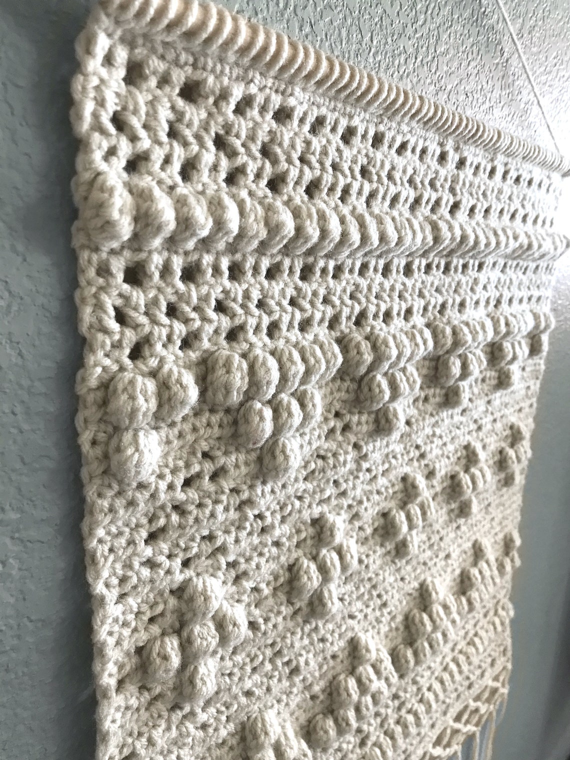 Crochet Diamond Macrochet Wall Hanging Pattern Macrochet - Etsy