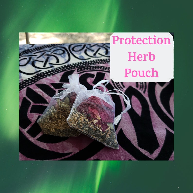 Protection Herb Pouch || Mojo Bags || Protection Sachet || Protection ...