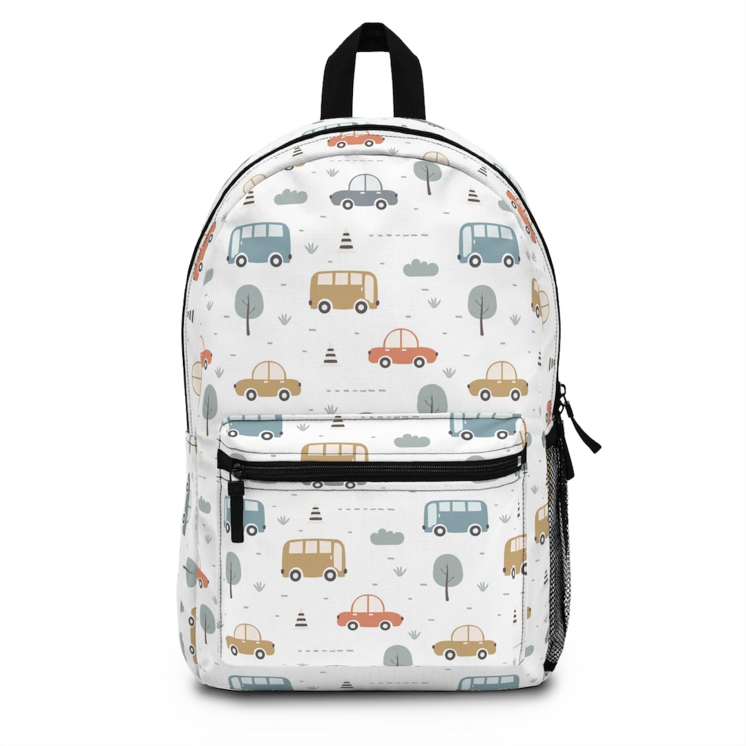 Vehicles Backpack, Car School Backpack, Boy School Bag, Preschool ...