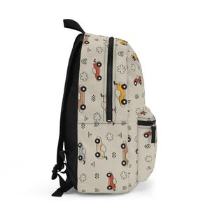 Racing Cars Backpack, Kids Backpack, Toddler Backpack, Kids School Bag ...