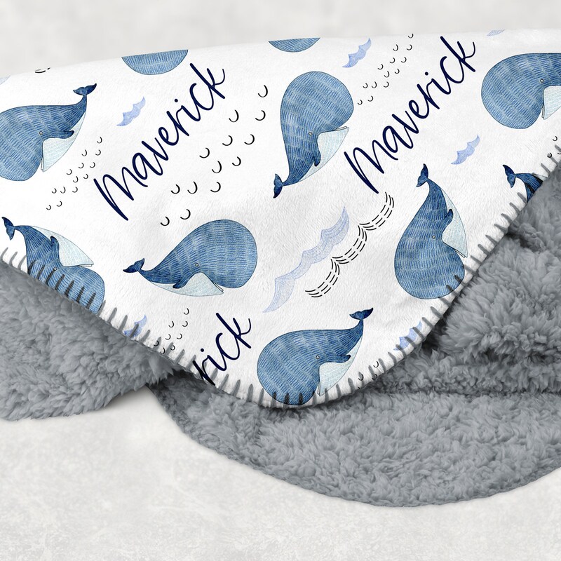 Ocean Baby Blanket - Etsy