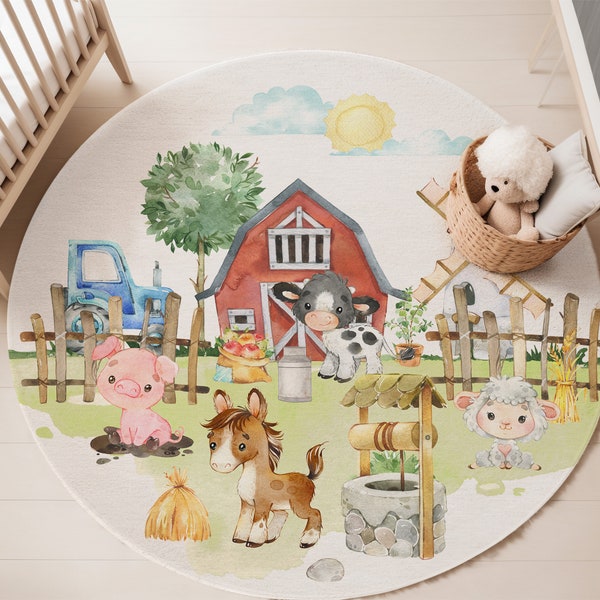 Farm Play Mat - Etsy