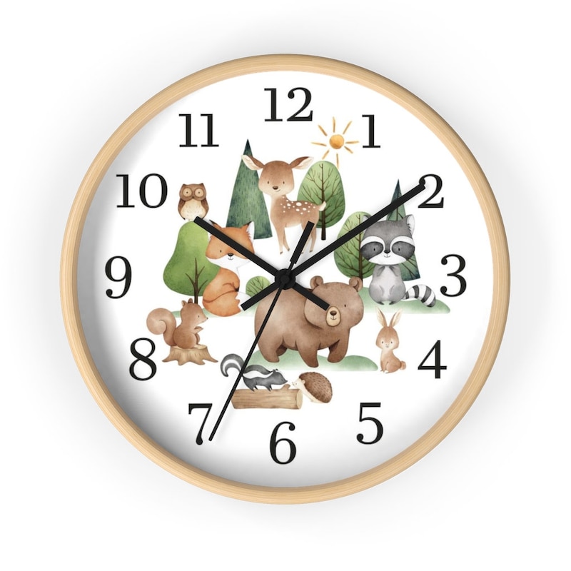 Animal Clock - Etsy