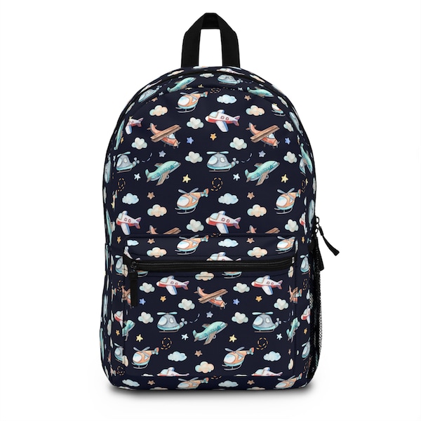 Airplane School Backpack - Etsy