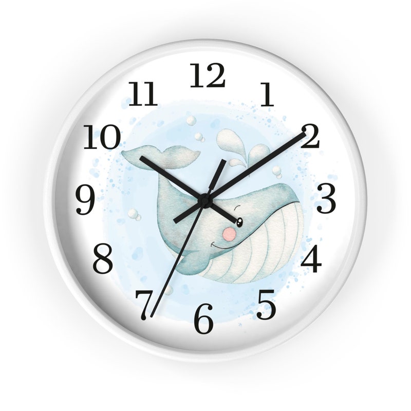 Whale Wall Clock - Etsy