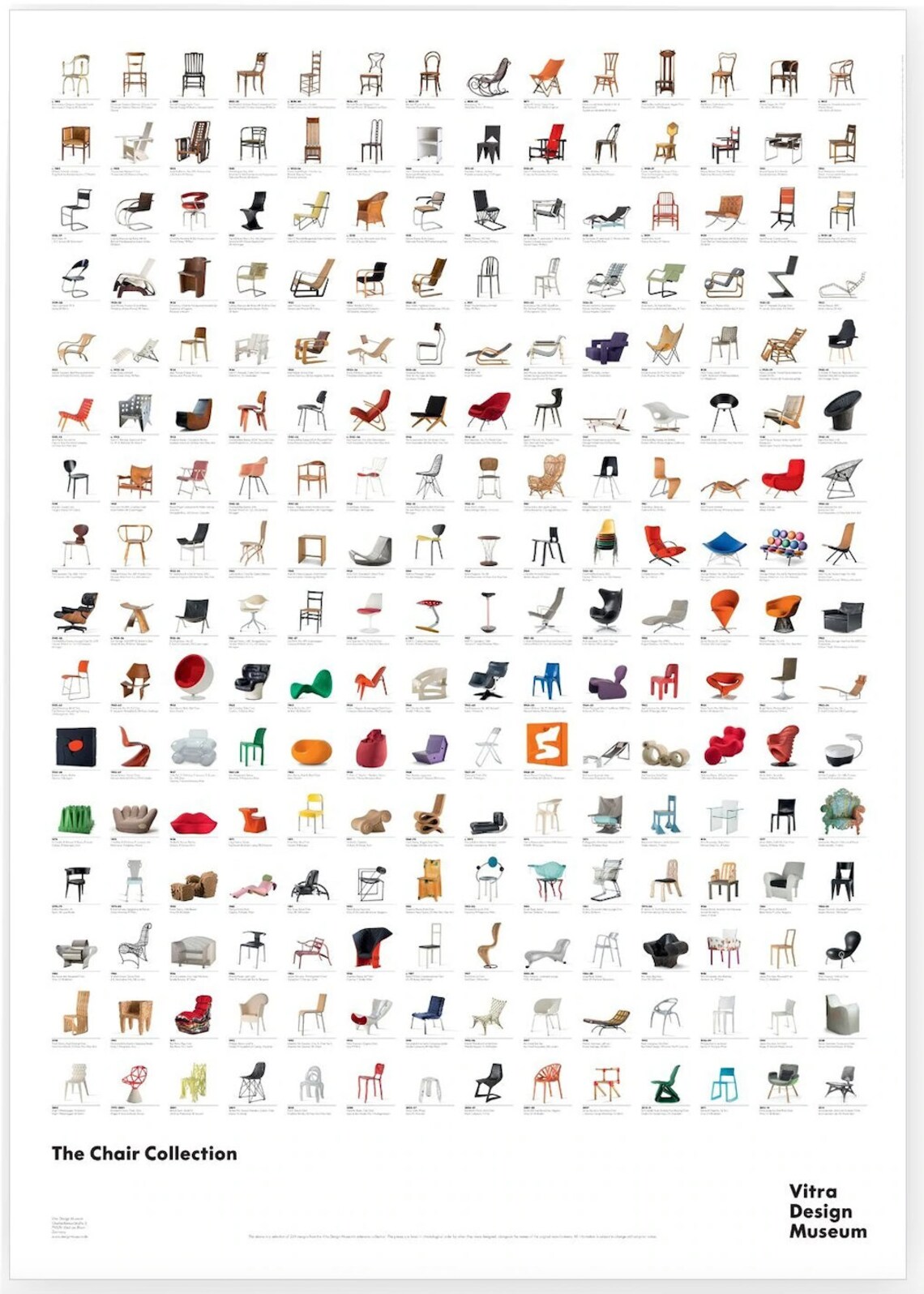 The Chair Collection Original Museum Exhibition Poster - Etsy