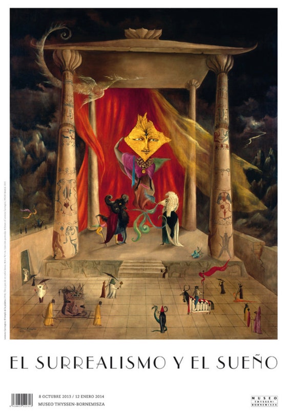 Leonora Carrington Original Exhibition Museum Poster - Etsy UK