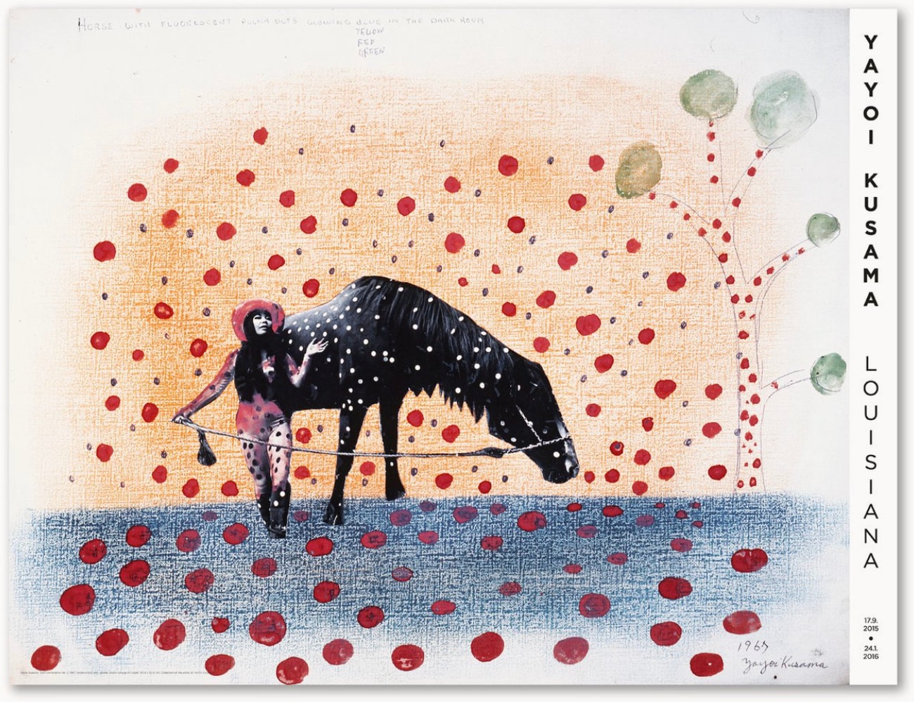 Arte Decorazioni per interni Casa e cucina HJKLP Yayoi Kusama Mostra di ...