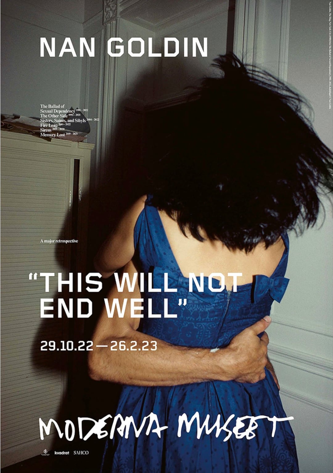Nan Goldin, Original Exhibition Museum Poster - Etsy