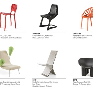 The Chair Collection, Original Museum Exhibition Poster - Etsy