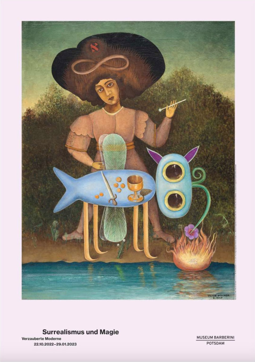 Victor Brauner Original Exhibition Museum Poster - Etsy