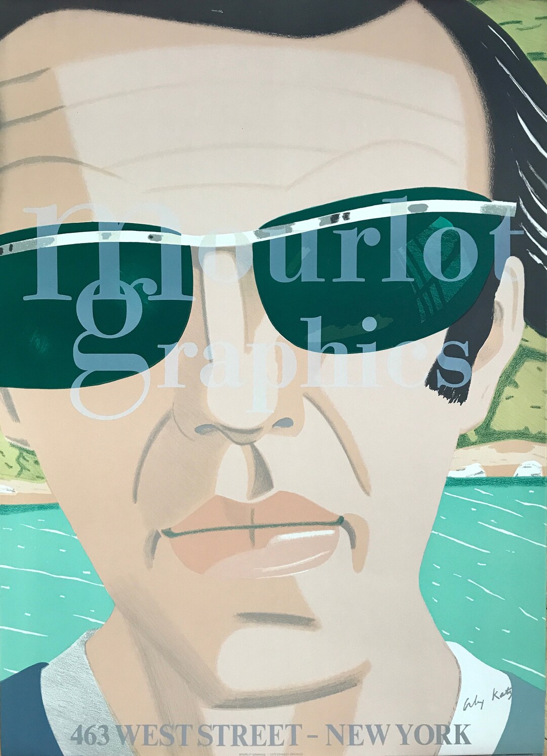 Alex Katz, Original Exhibition Museum Poster - Etsy