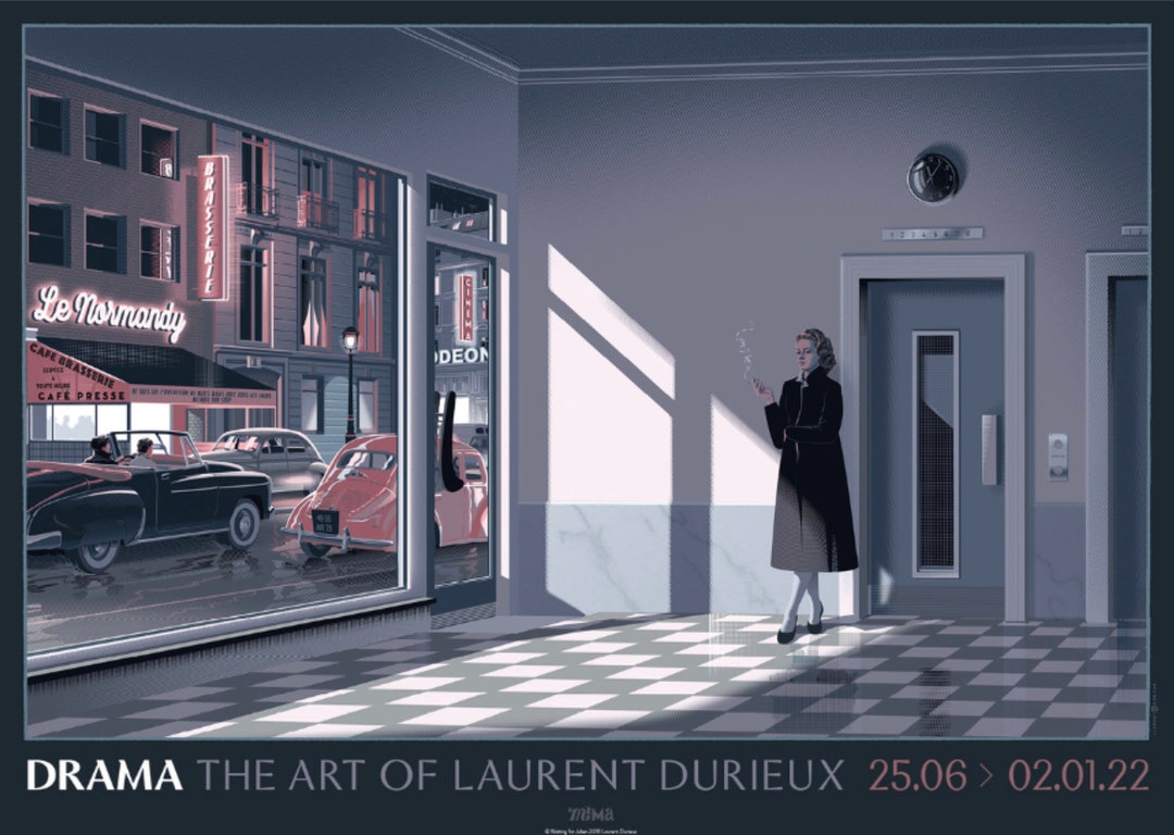 Laurent Durieux, Original Exhibition Museum Poster, Signed - Etsy UK