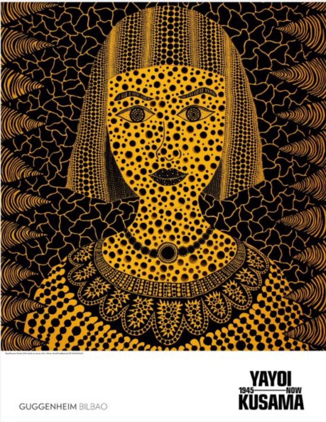 Yayoi Kusama, Portrait, Original Exhibition Museum Poster - Etsy