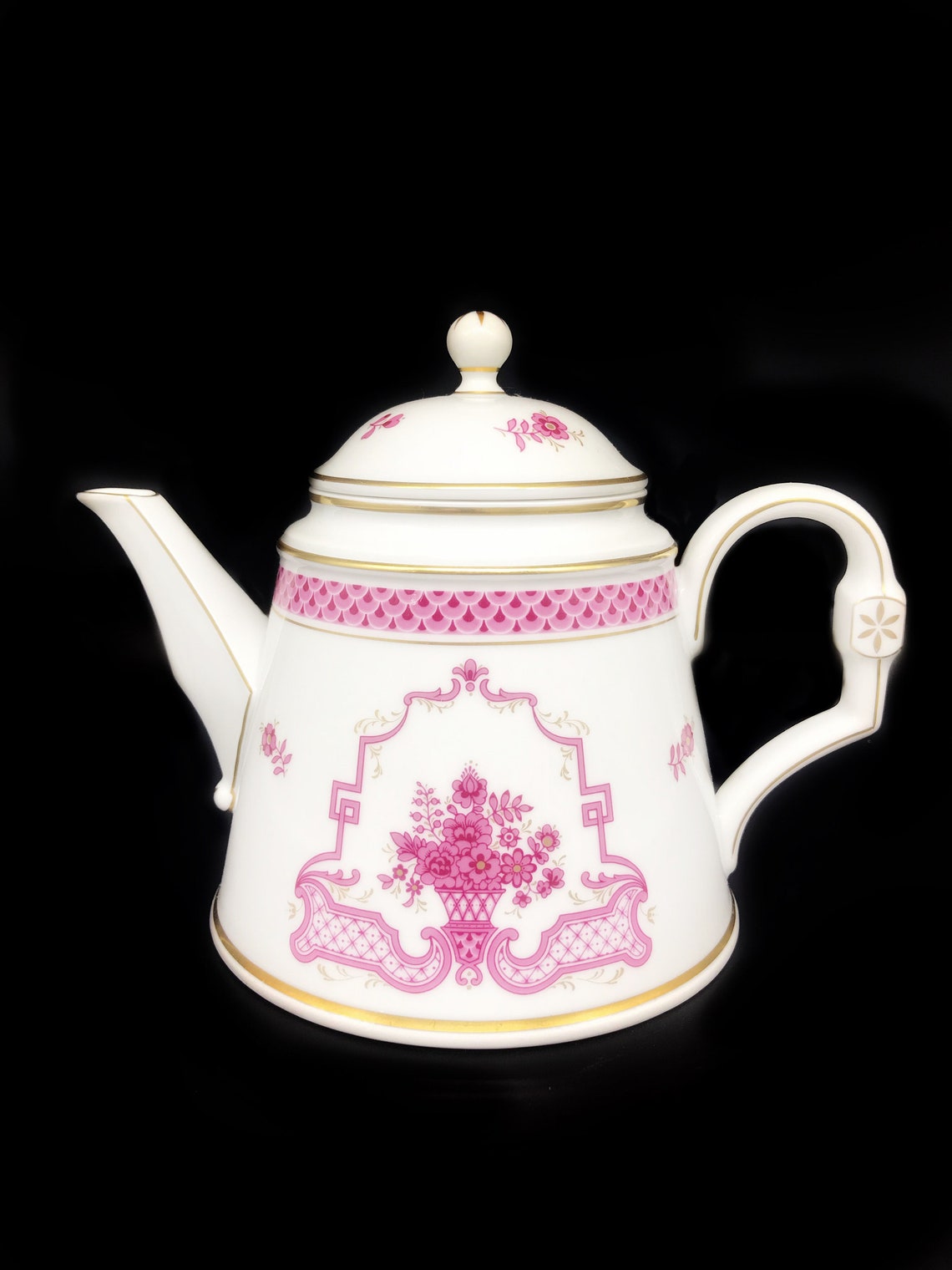 Heinrich China Heinrich Teapot Fine China Vintage Porcelain - Etsy