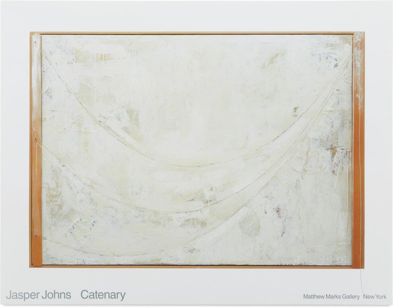 Jasper Johns, Original Exhibition Museum Poster - Etsy