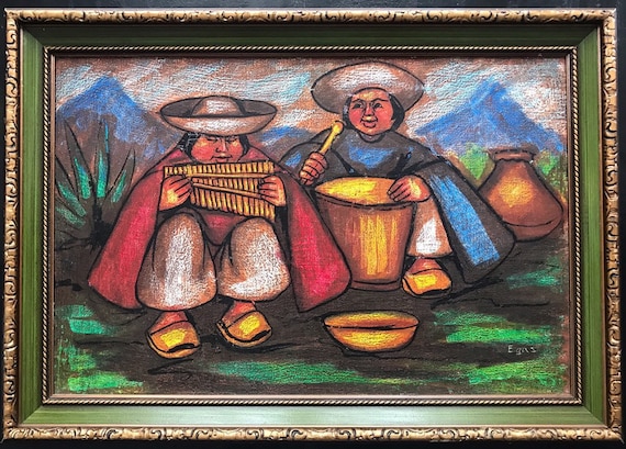 Camilo Egas Original Painting | Etsy
