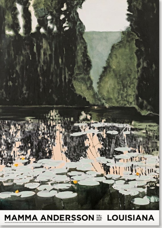 Mamma Andersson Original Exhibition Museum Poster | Etsy