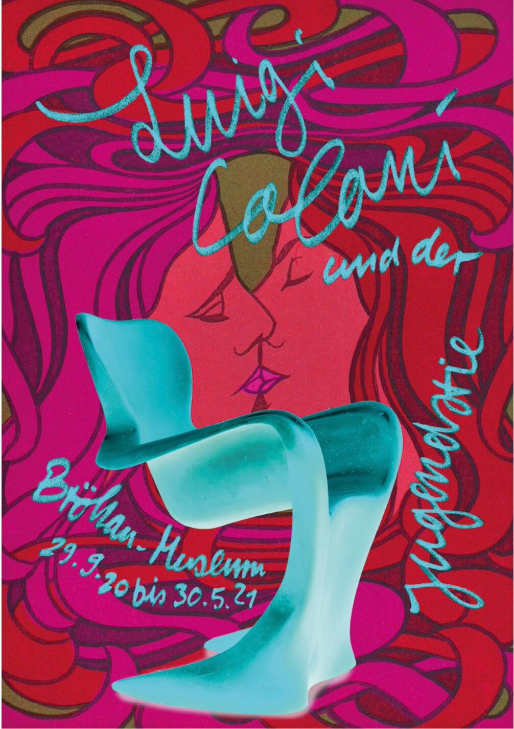 Luigi Colani, Original Exhibition Museum Poster - Etsy UK