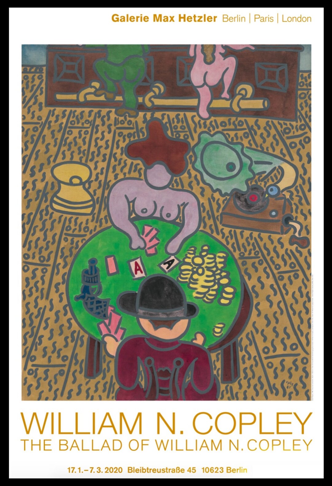 William Copley, Original Exhibition Museum Poster - Etsy