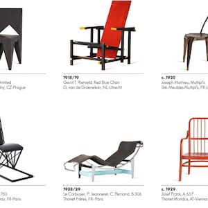 The Chair Collection, Original Museum Exhibition Poster - Etsy