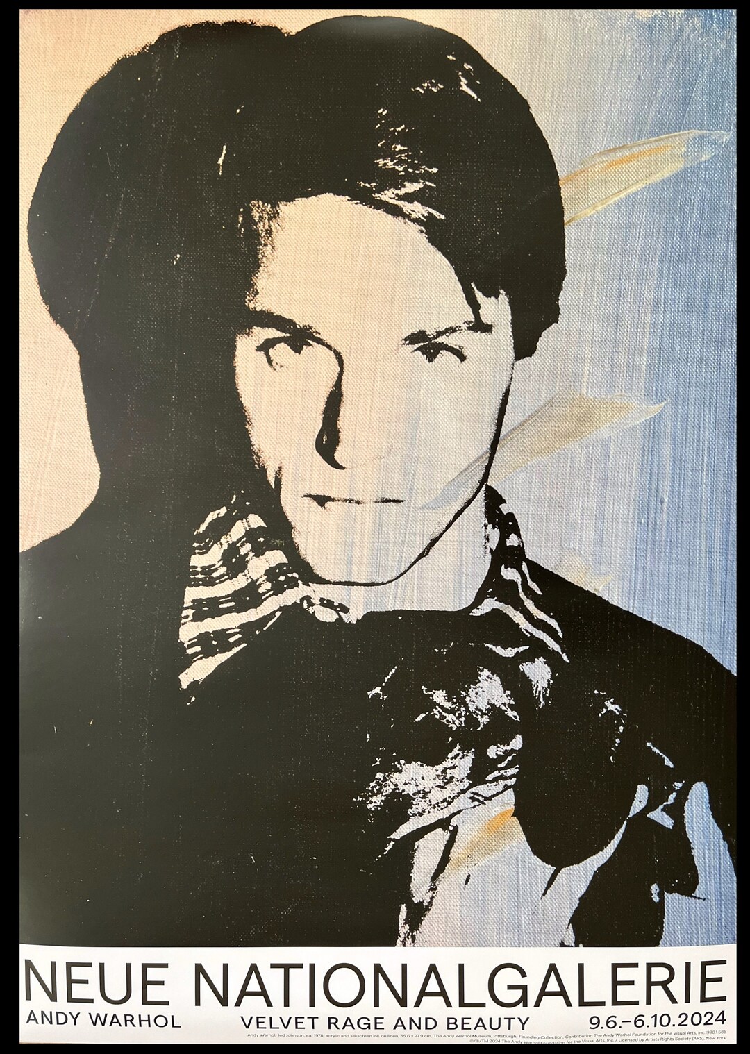 Andy Warhol, Jed Johnson, Original Museum Exhibition Poster - Etsy