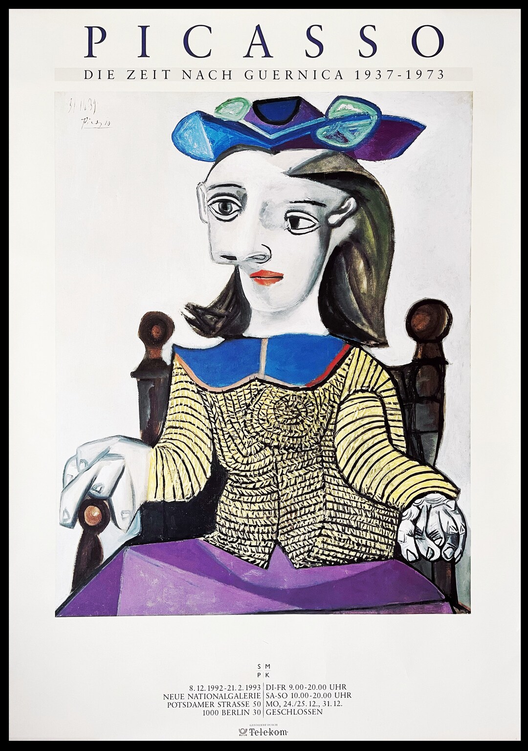 Pablo Picasso, Original Exhibition Museum Poster - Etsy